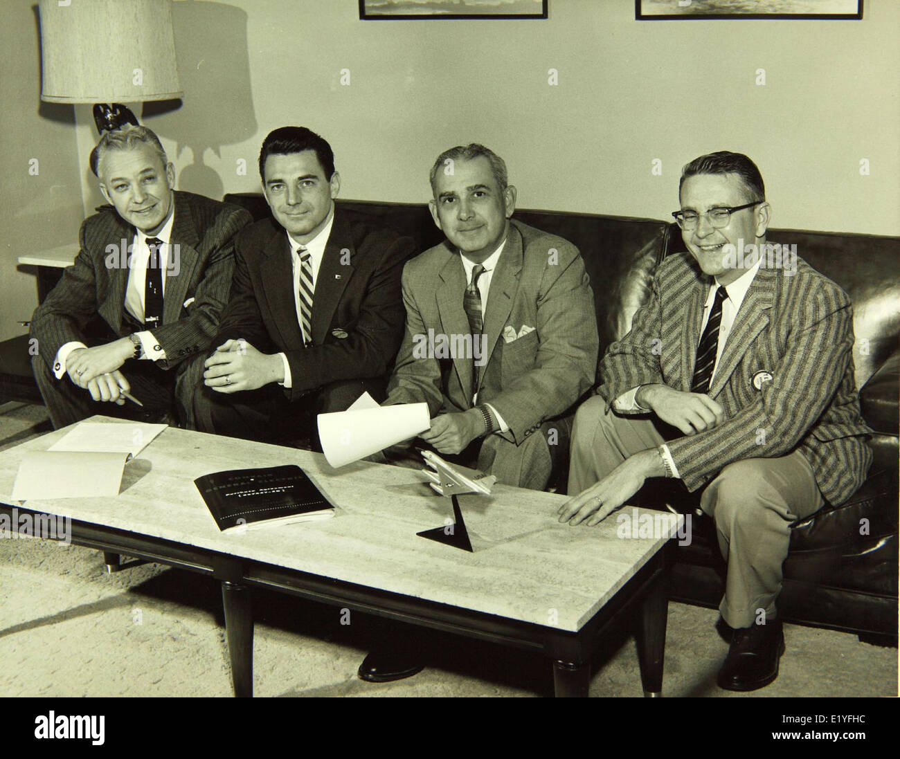 This image highlights personnel at the Convair/General Dynamics plant ...