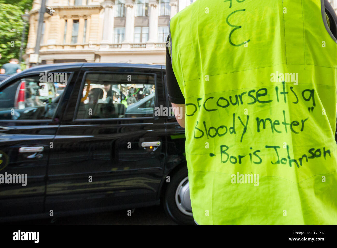 Taxi driver protest hi-res stock photography and images - Alamy