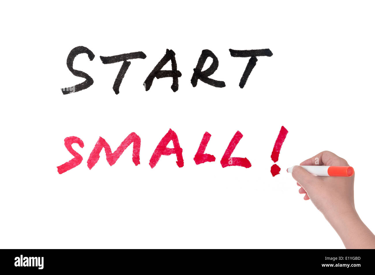 Marketing management text written hi-res stock photography and images ...