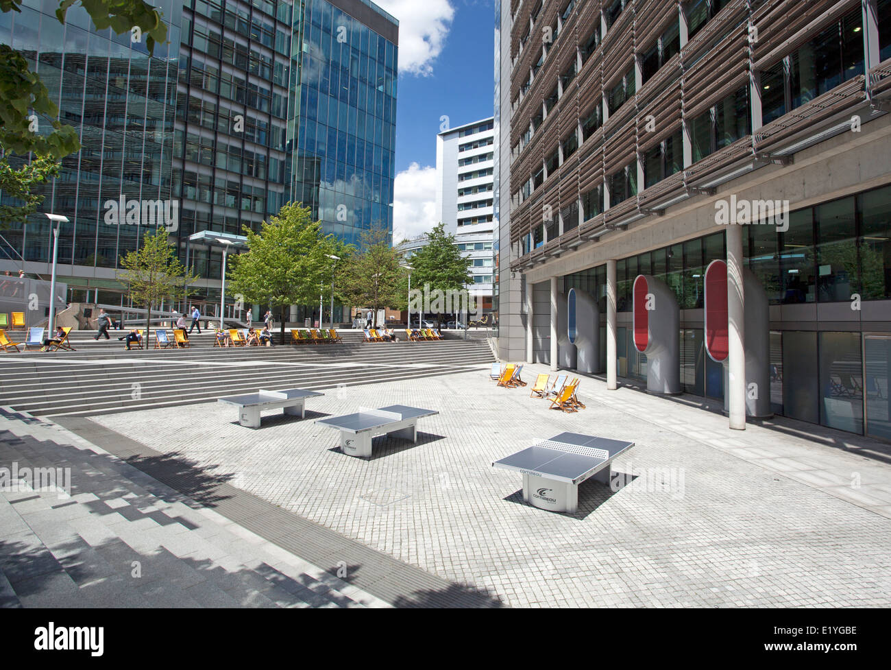 Merchant Square, Paddington Basin, West London Stock Photo - Alamy