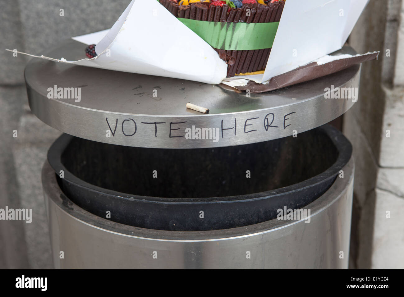 Ballot bin hi-res stock photography and images - Alamy