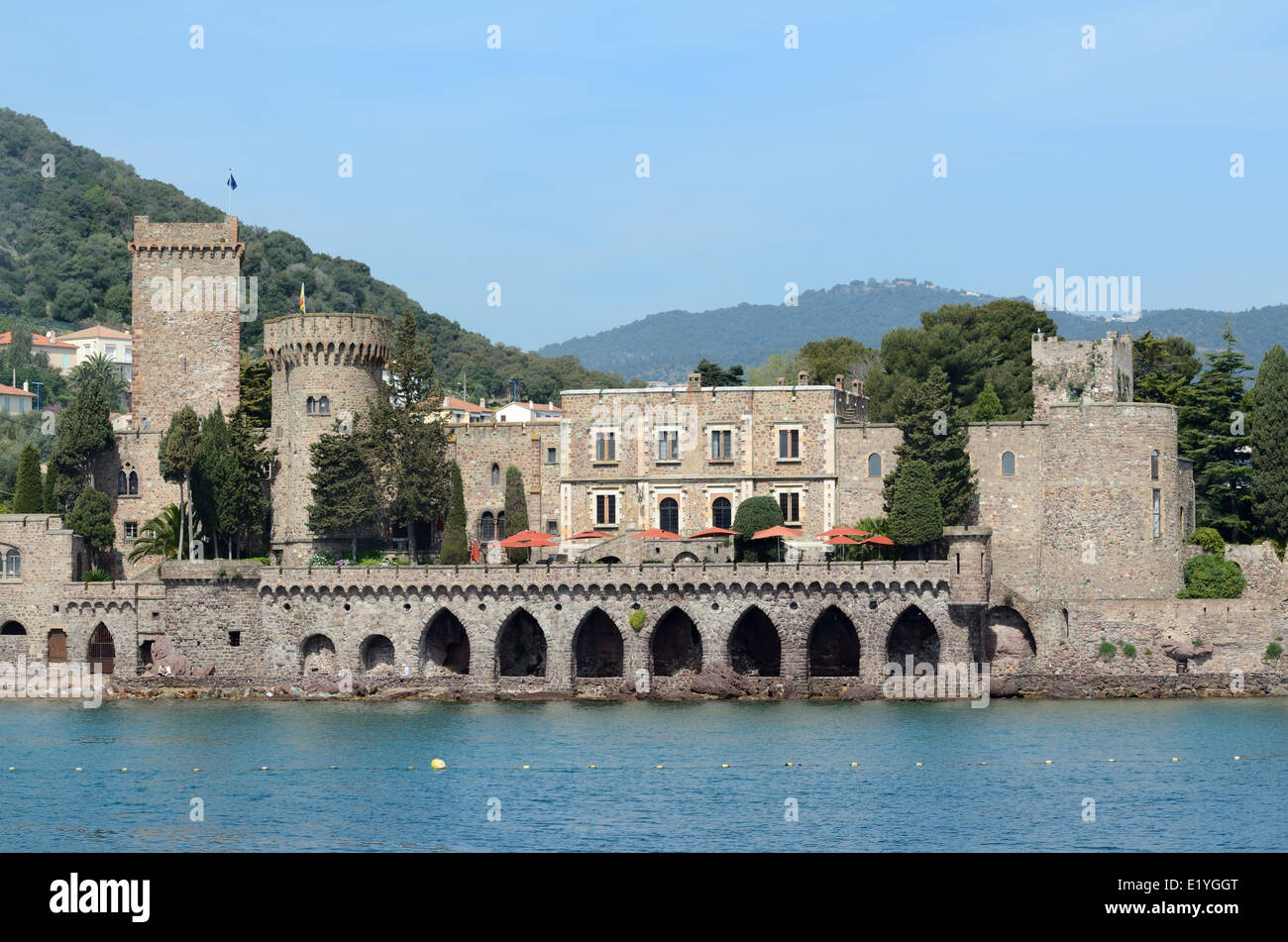 Château de la Napoule Mandelieu-la-Napoule Alpes-Maritimes Côte d'Azur ...