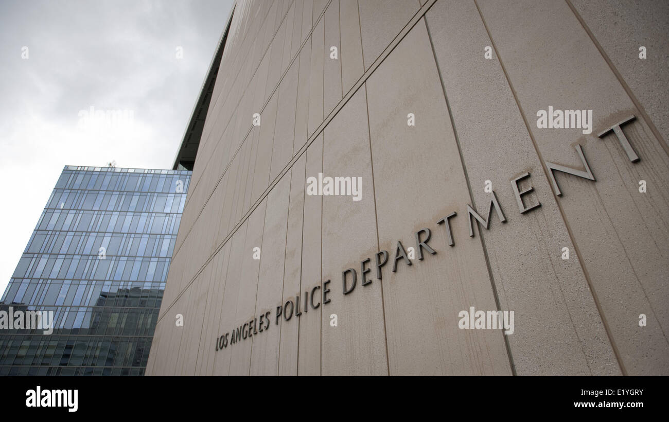 Los angeles police headquarters hi-res stock photography and images - Alamy