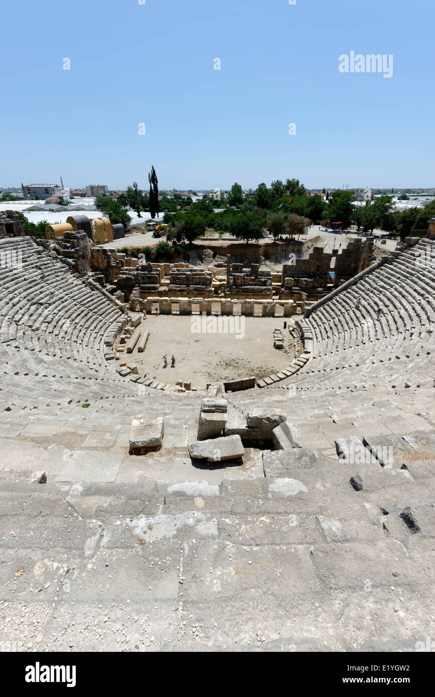 The Roman theatre cavea with a seating capacity of 11,000 – 13,000 ...