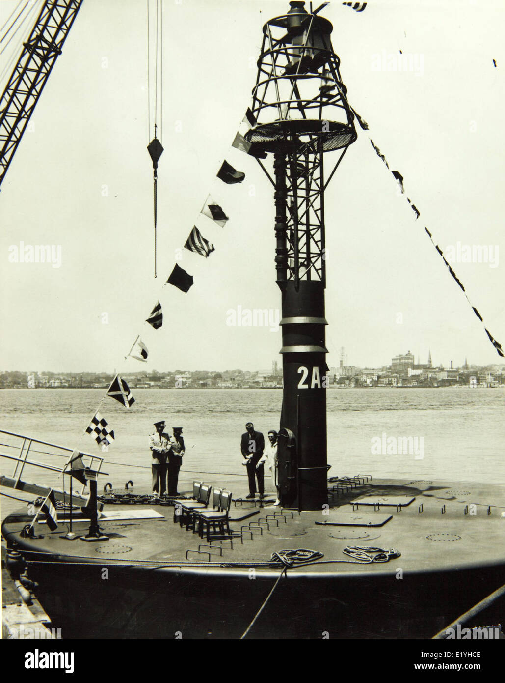 This image showcases the Convair/General Dynamics buoy, a piece of ...