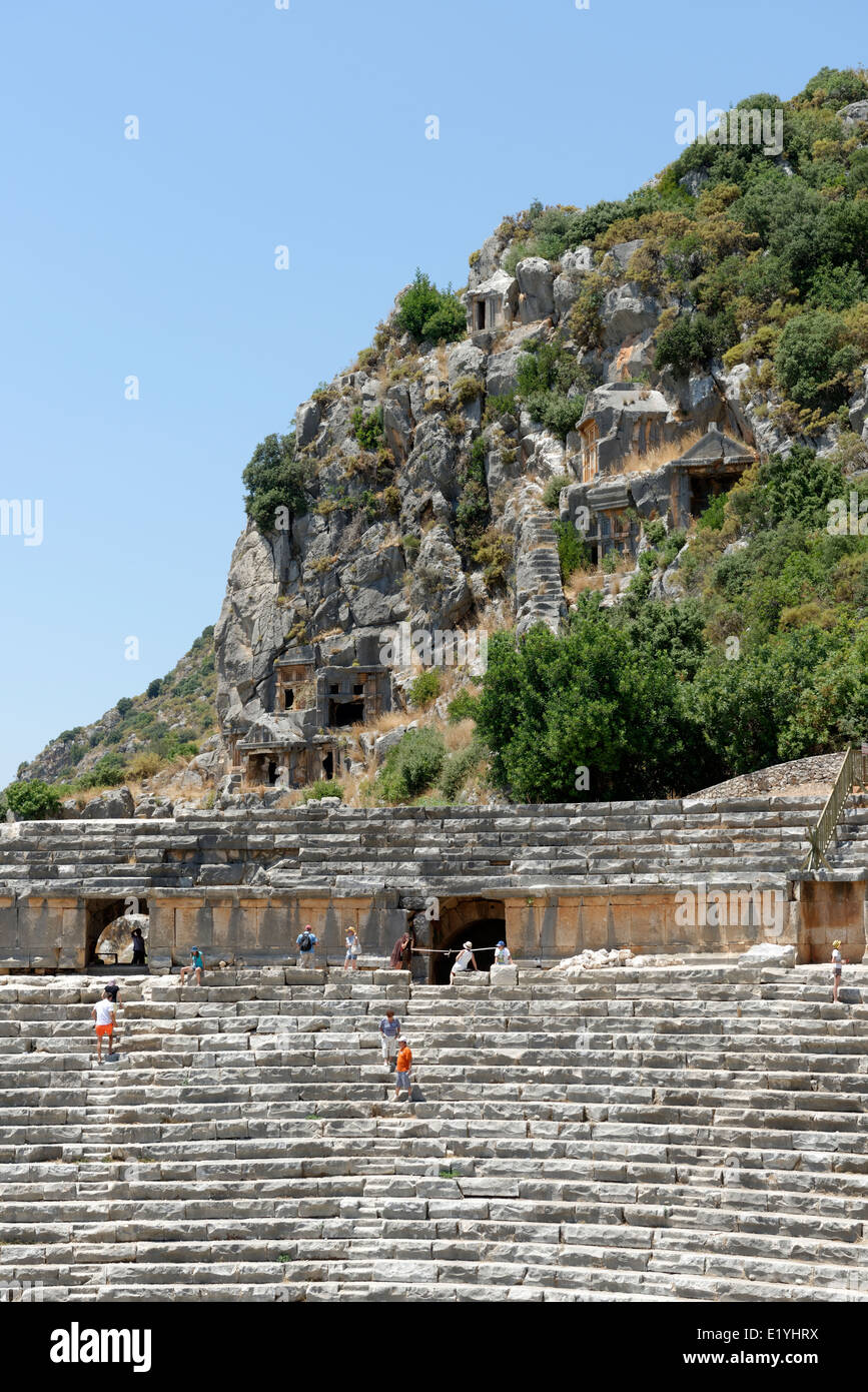 The Roman theatre cavea with a seating capacity of 11,000 – 13,000 ...