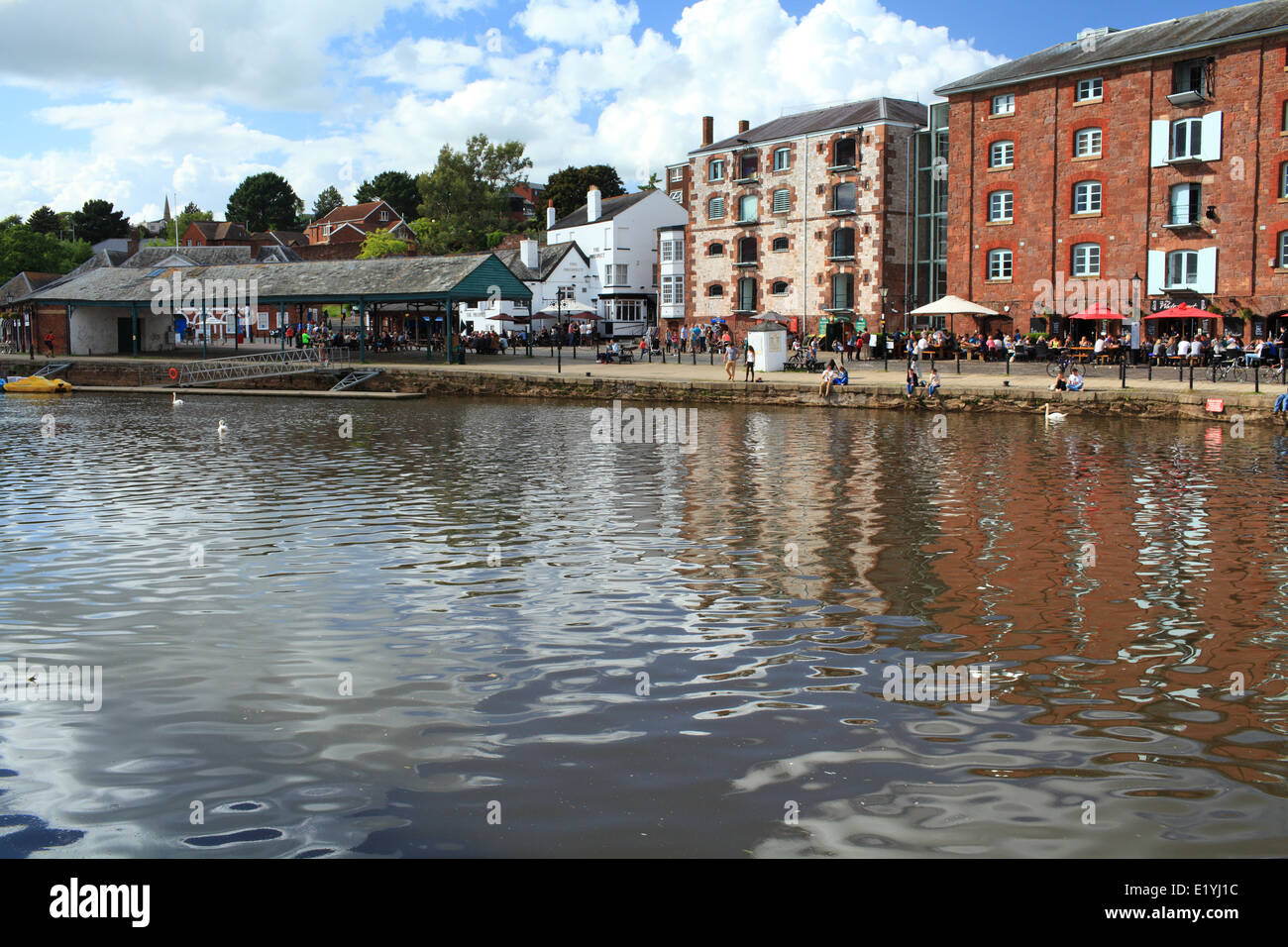 Exeter Quay, Devon, England, UK Stock Photo - Alamy