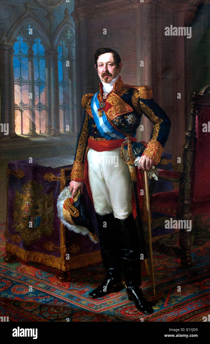 General Ramon Maria de Narvaez 1st Duke of Valencia1849 Vicente Lopez ...