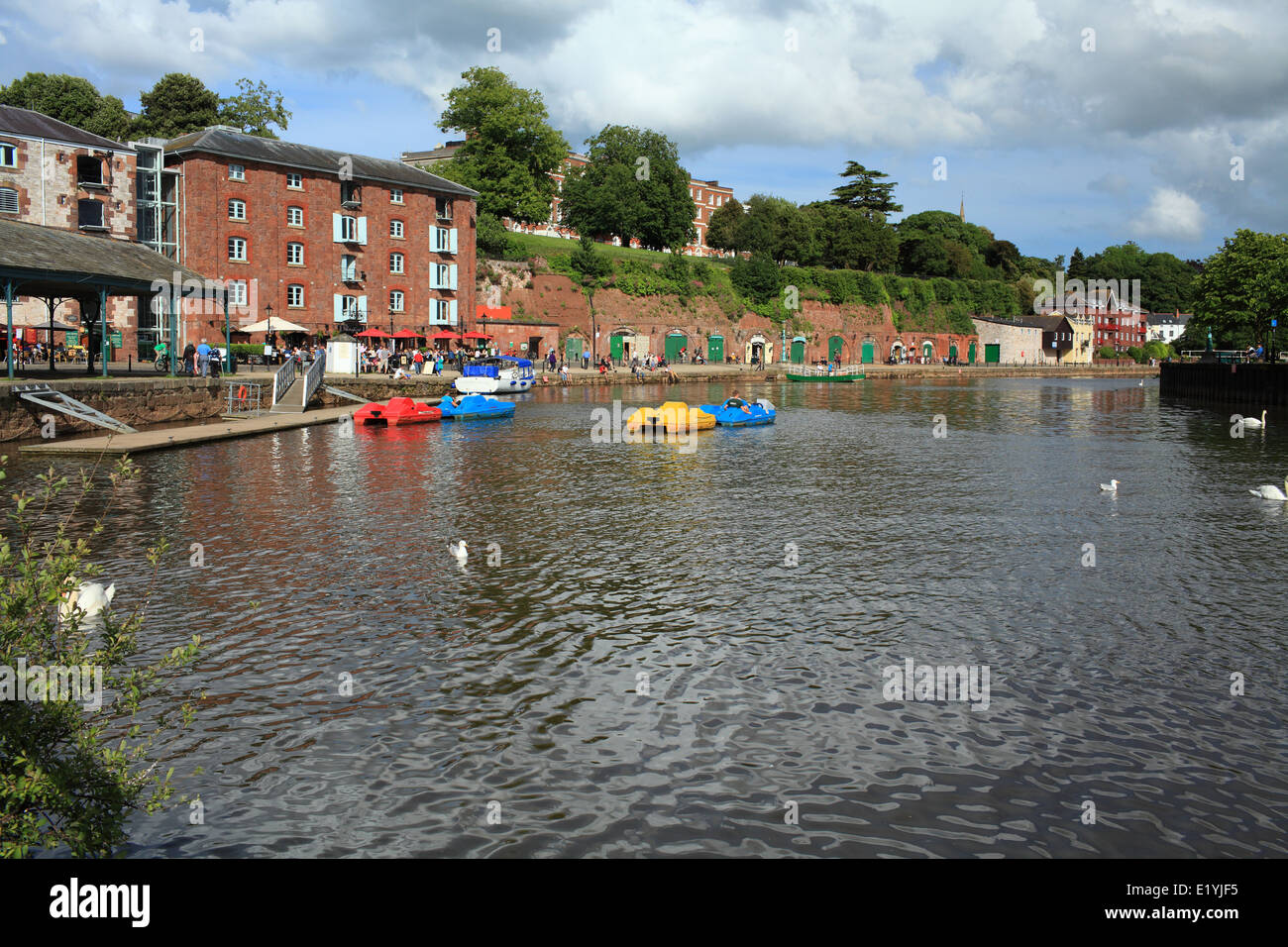 Exeter Quay, Devon, England, UK Stock Photo - Alamy