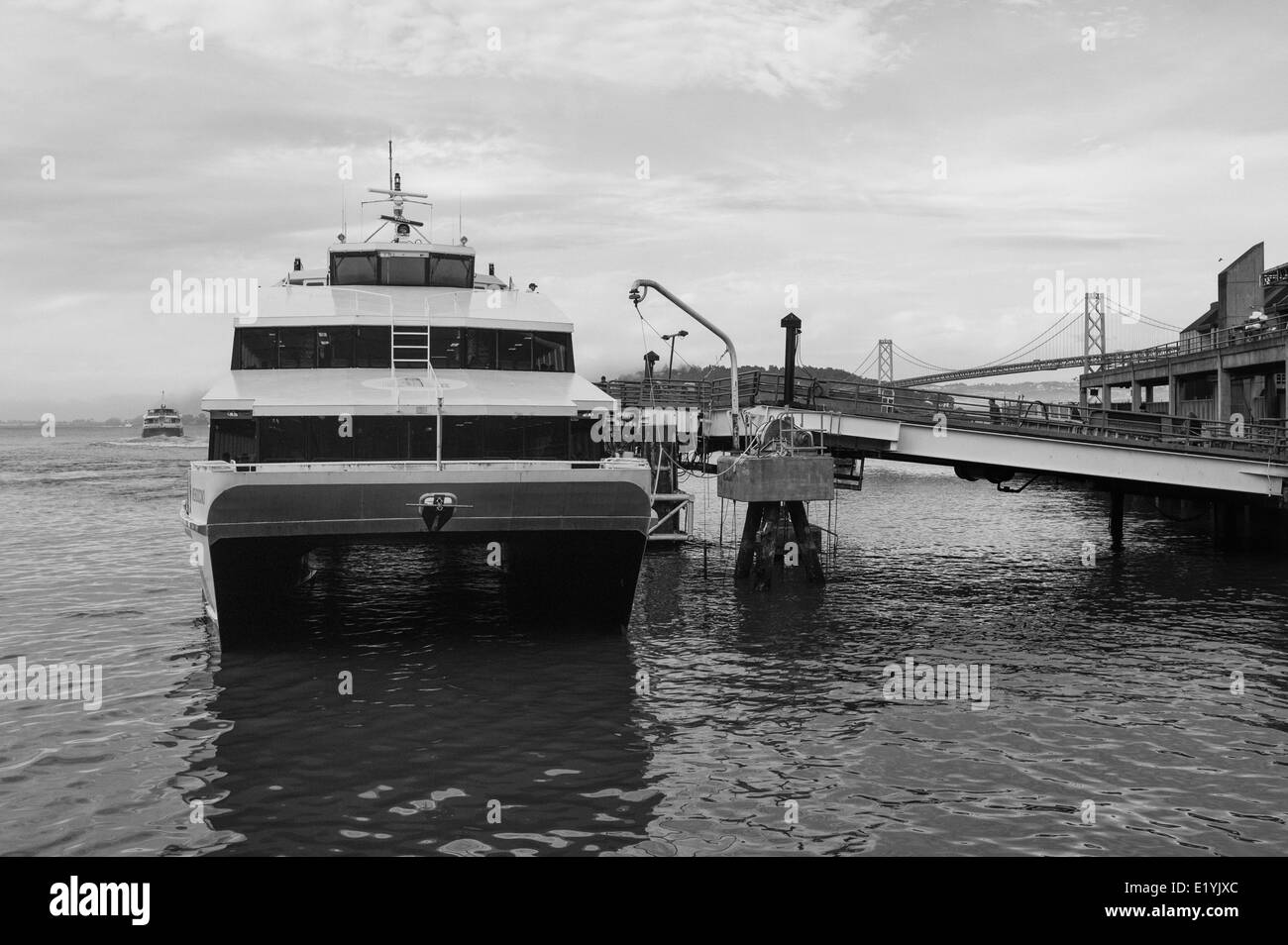 Ferry Boat, San Francisco Bay, California Stock Photo - Alamy