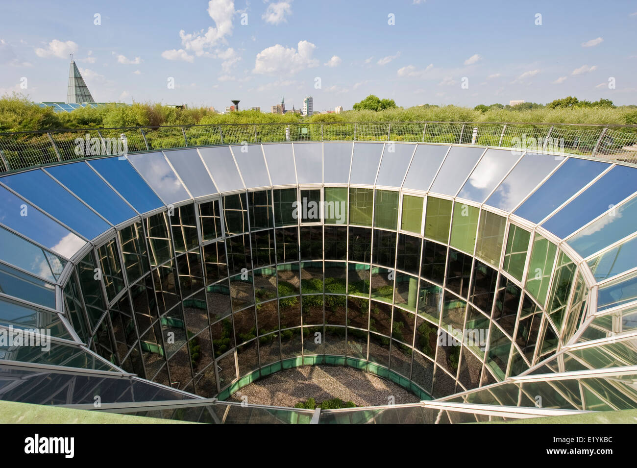 Warsaw university library roof gardens hi-res stock photography and ...