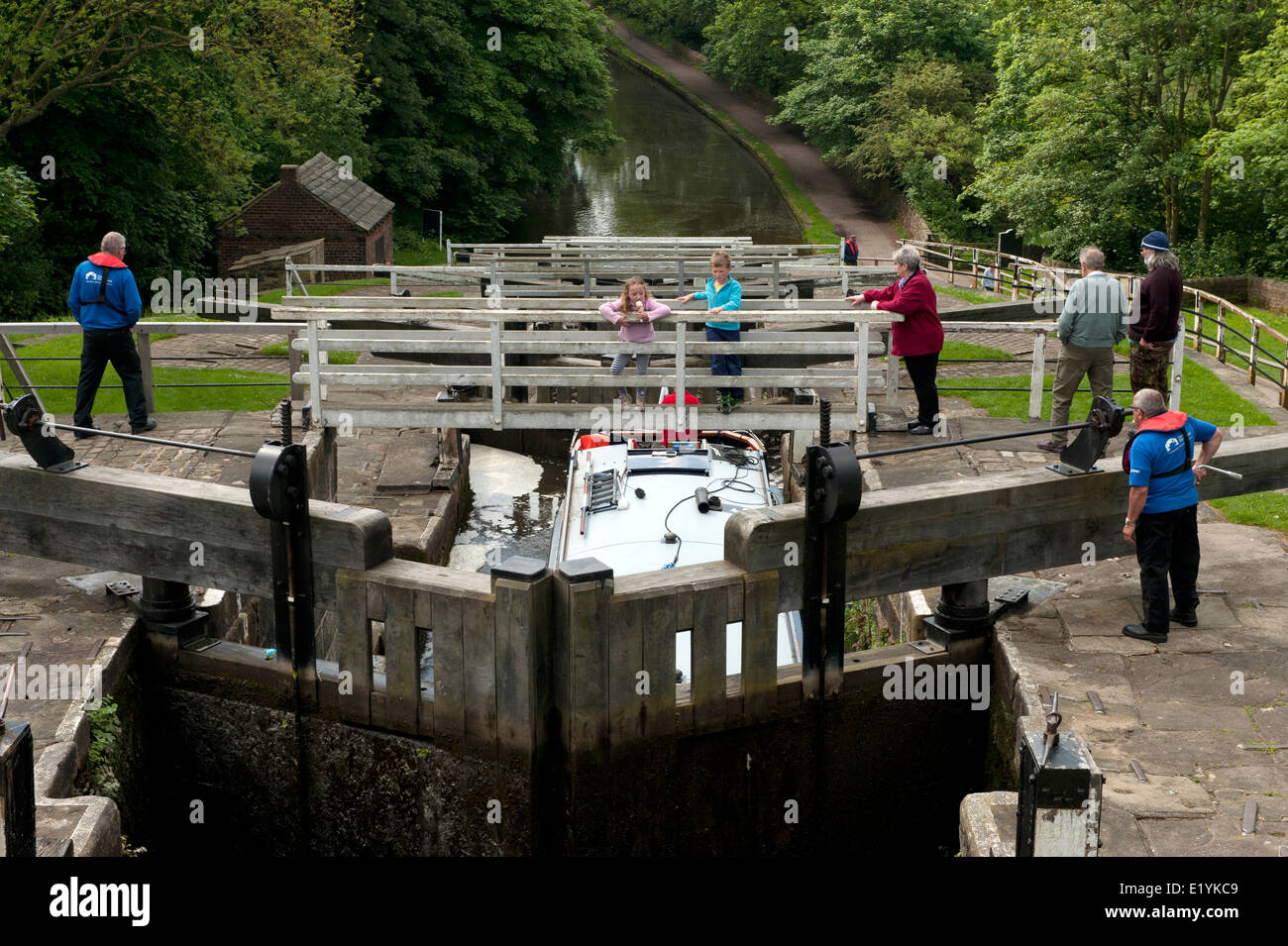 Bingley 5 Lock Rise High Resolution Stock Photography and Images - Alamy