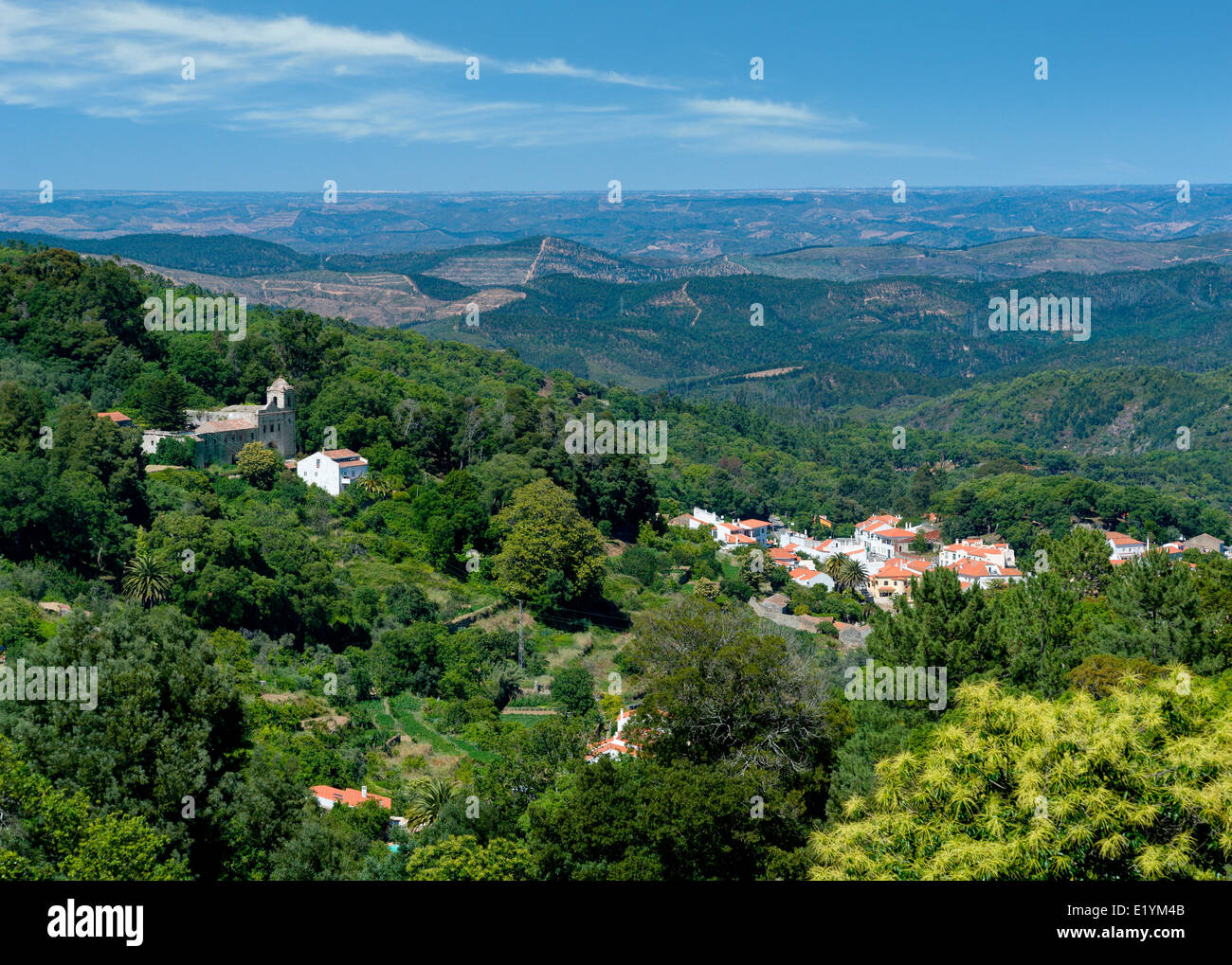 Portugal, the Algarve, Monchique village Stock Photo - Alamy