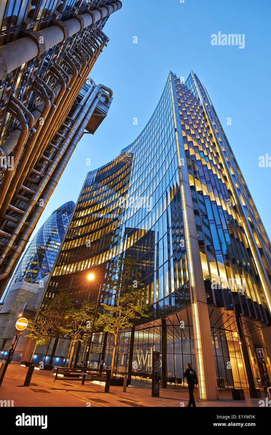 Modern architecture City of London the leading centre of global finance ...