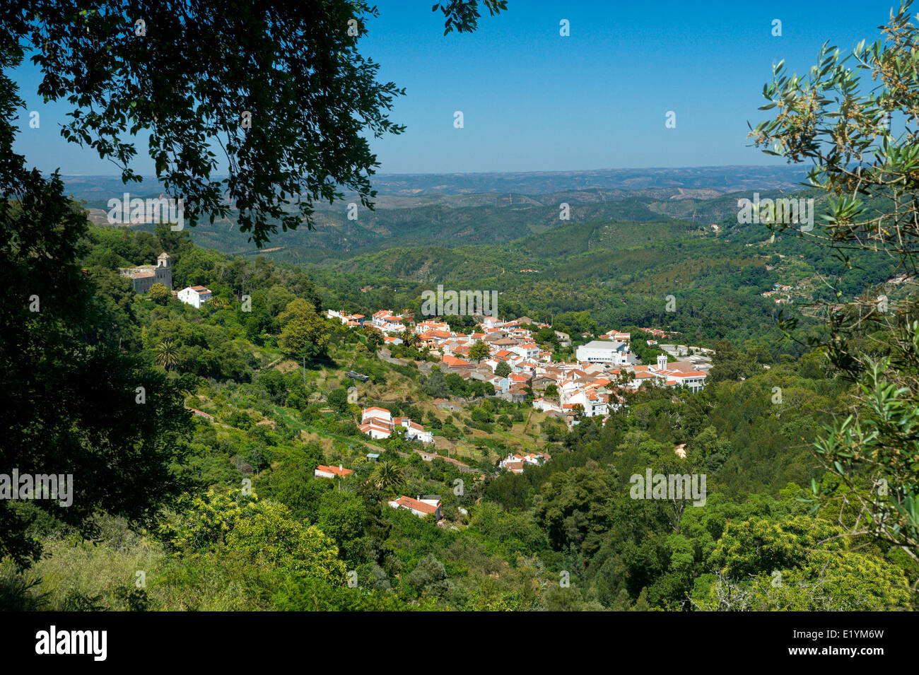 Portugal, the Algarve, Monchique village Stock Photo - Alamy