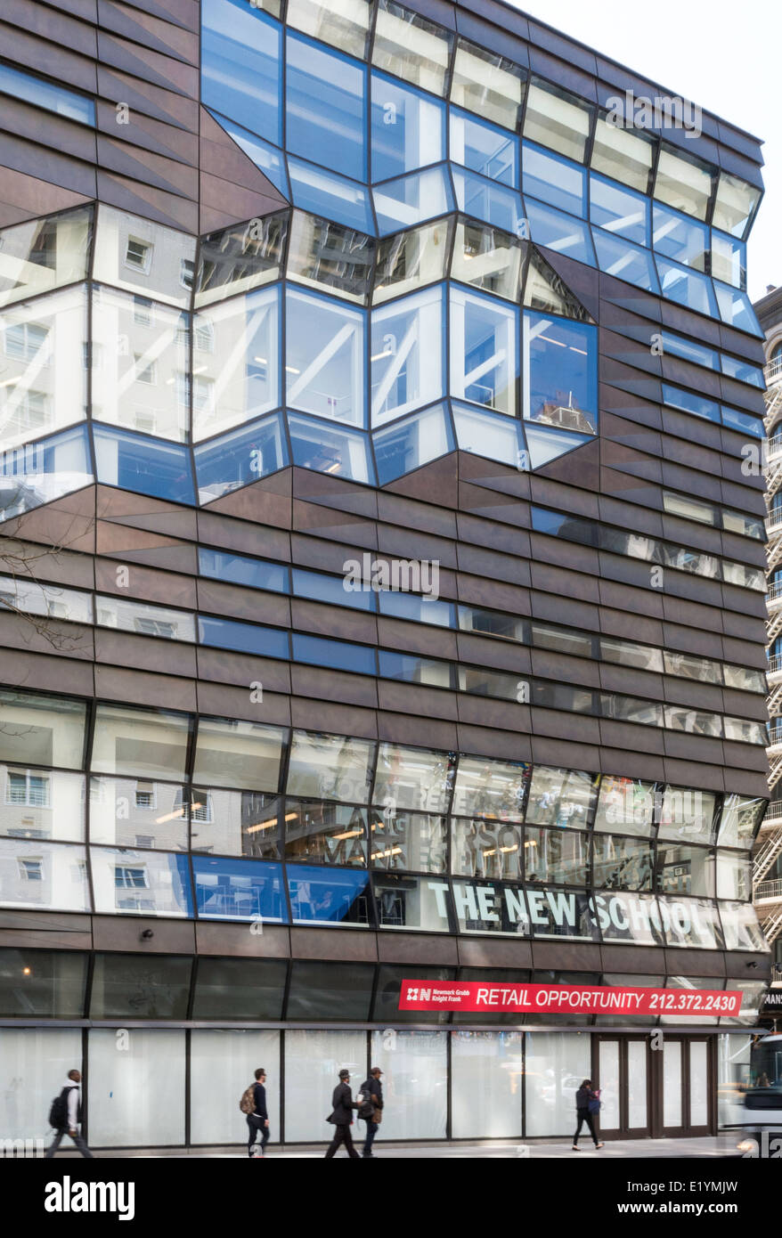 University Center Building, The New School, NYC, USA Stock Photo - Alamy