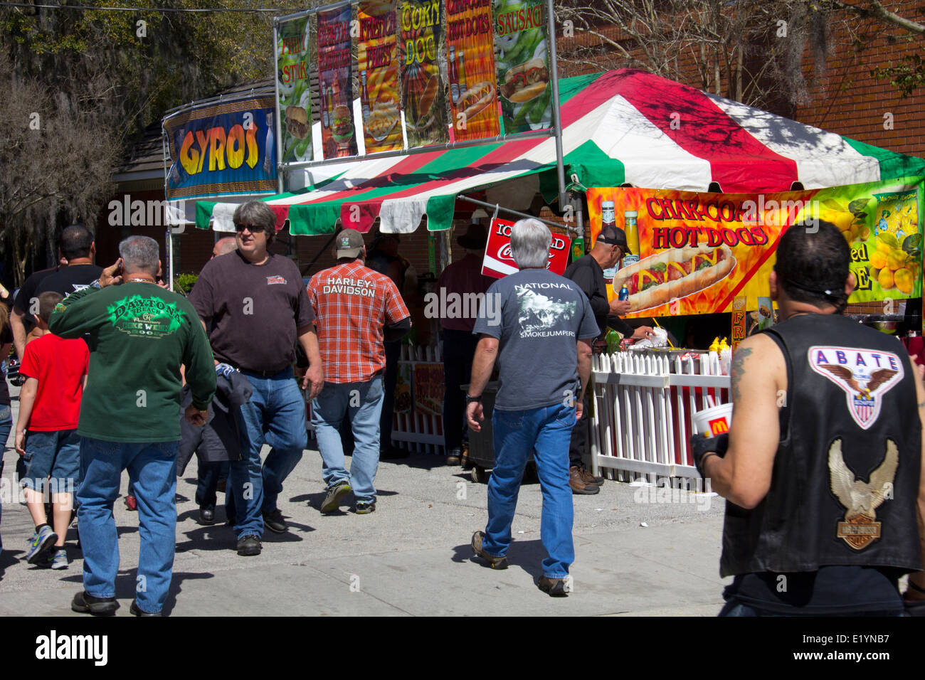 Downtown deland comes life march hi-res stock photography and images - Alamy