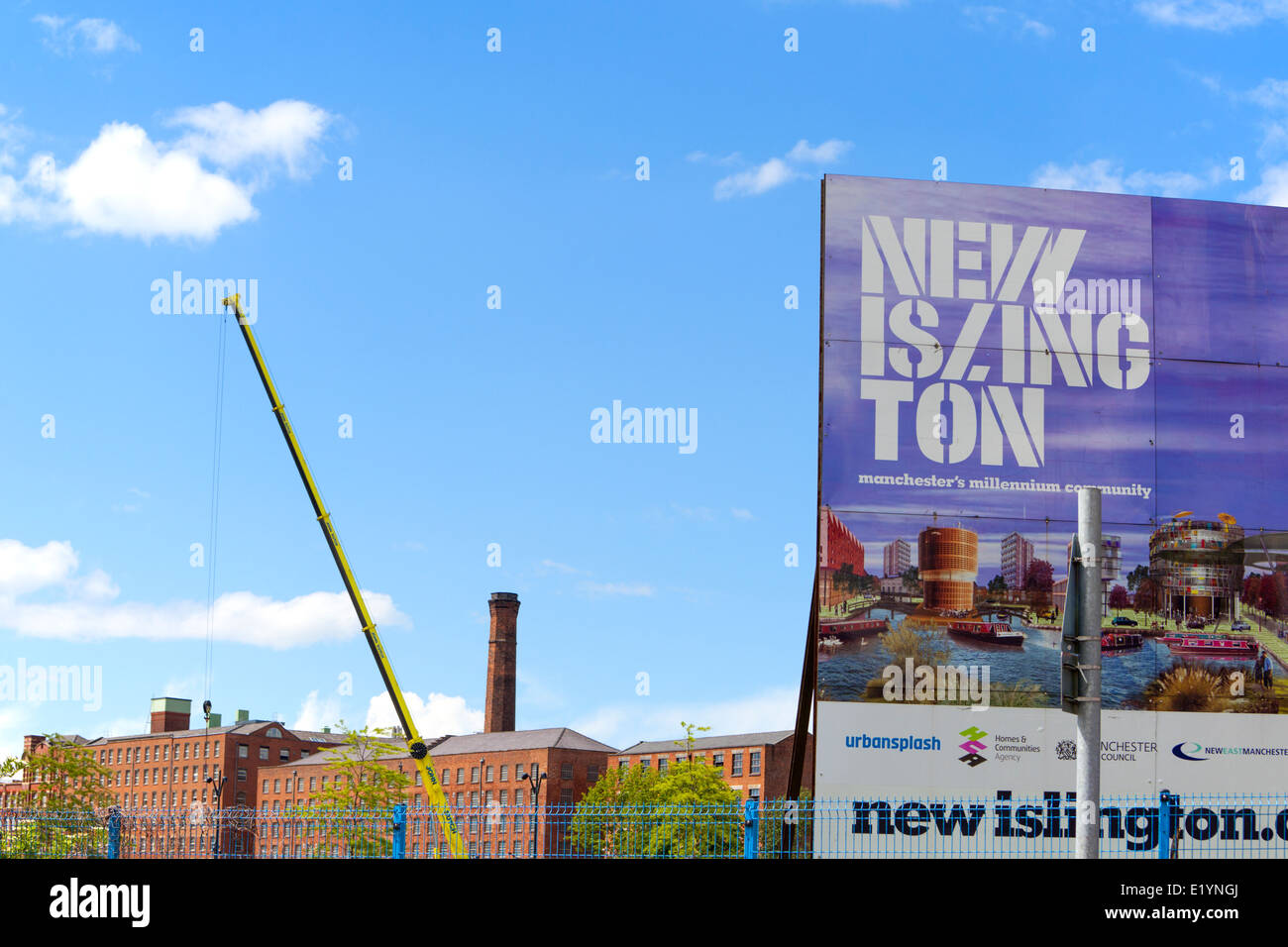 Urban Splash housing regeneration project Ashton Manchester Stock Photo ...