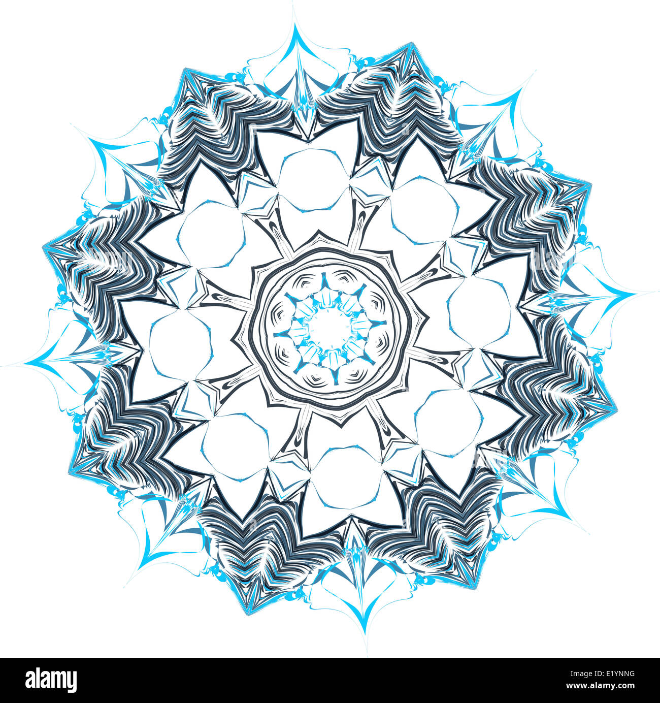 Vector drawing snowflakes as a backdrop to a cheerful Christmas ...