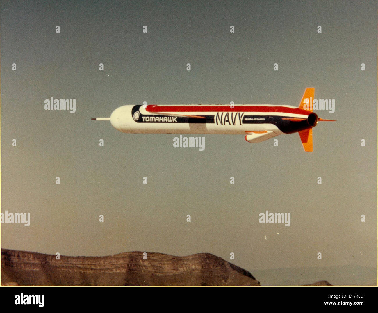 The Tomahawk missile, developed by Convair/General Dynamics, was a long ...
