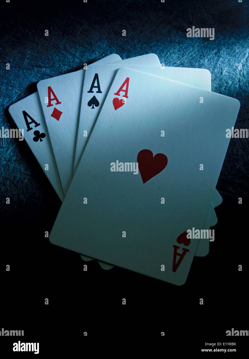 Aces playing cards Stock Photo - Alamy