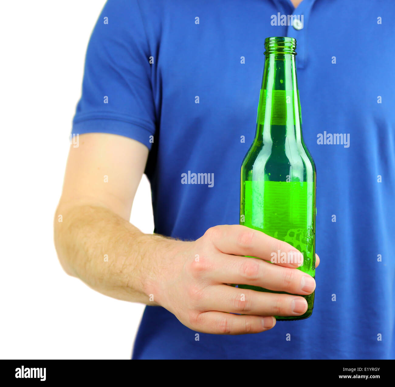 Hand grabbing bottle hi-res stock photography and images - Alamy