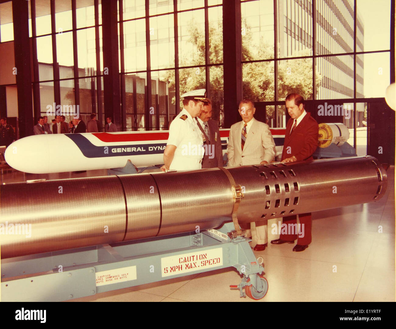 This photo showcases the Convair/General Dynamics Tomahawk missile ...