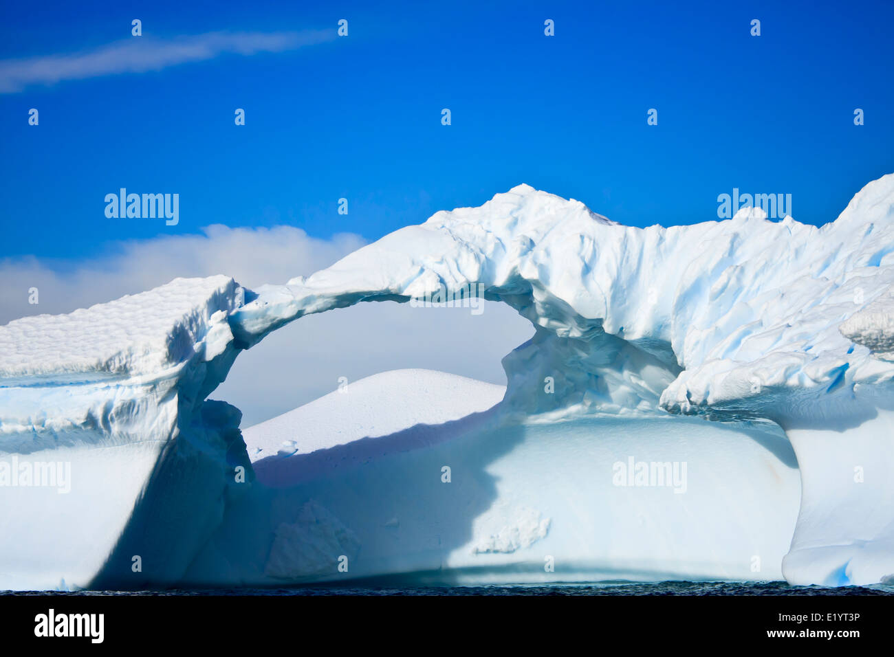 Antarctic iceberg in the snow Stock Photo - Alamy