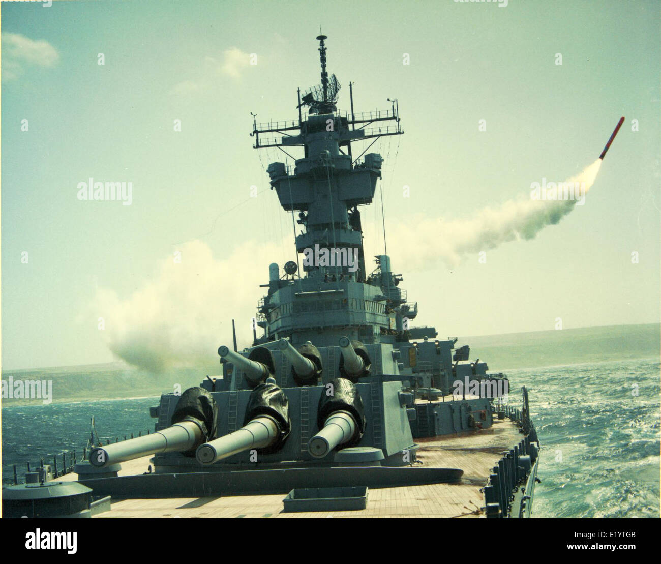 Usn iowa class hi-res stock photography and images - Alamy
