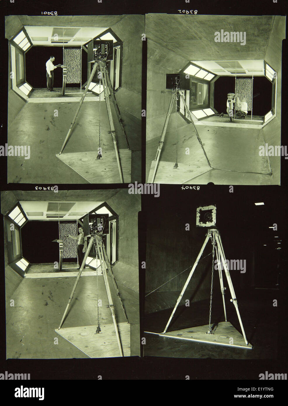 This image shows the Convair/General Dynamics wind tunnel used for ...