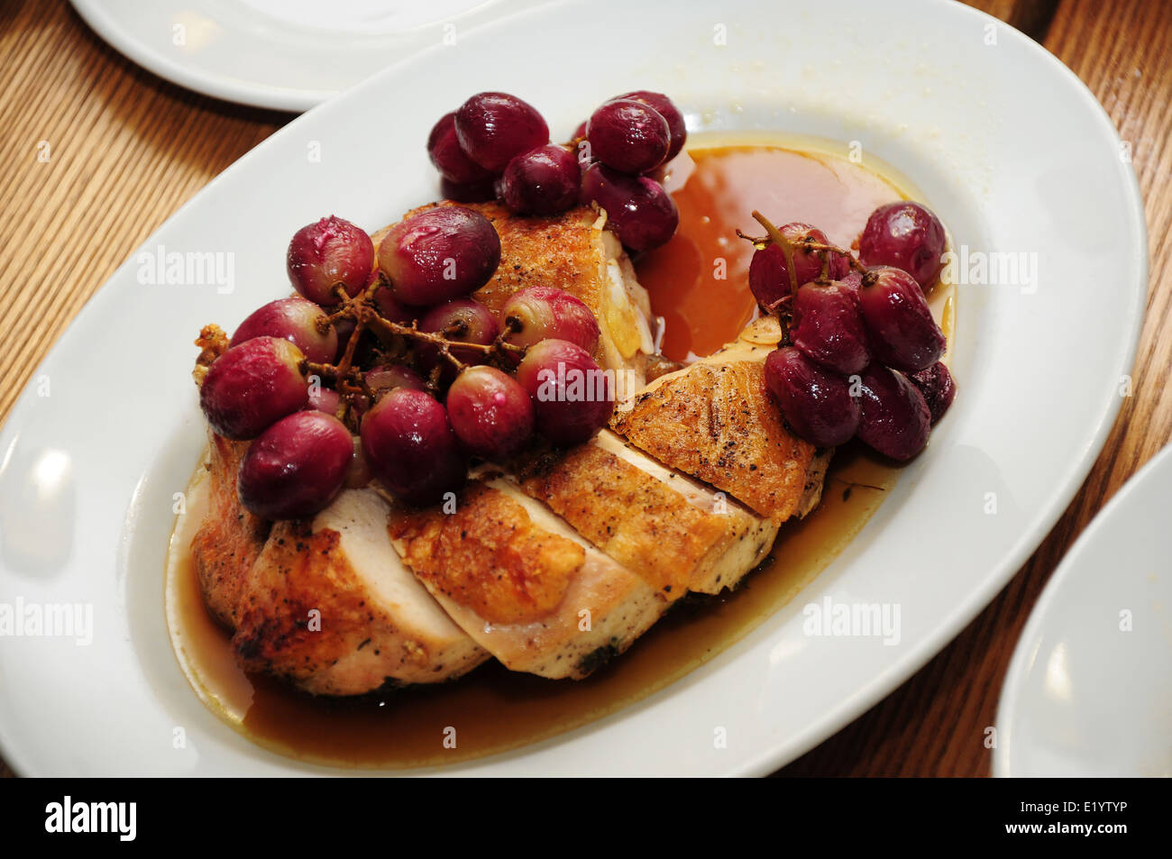 Chicken dinner feast Stock Photo - Alamy