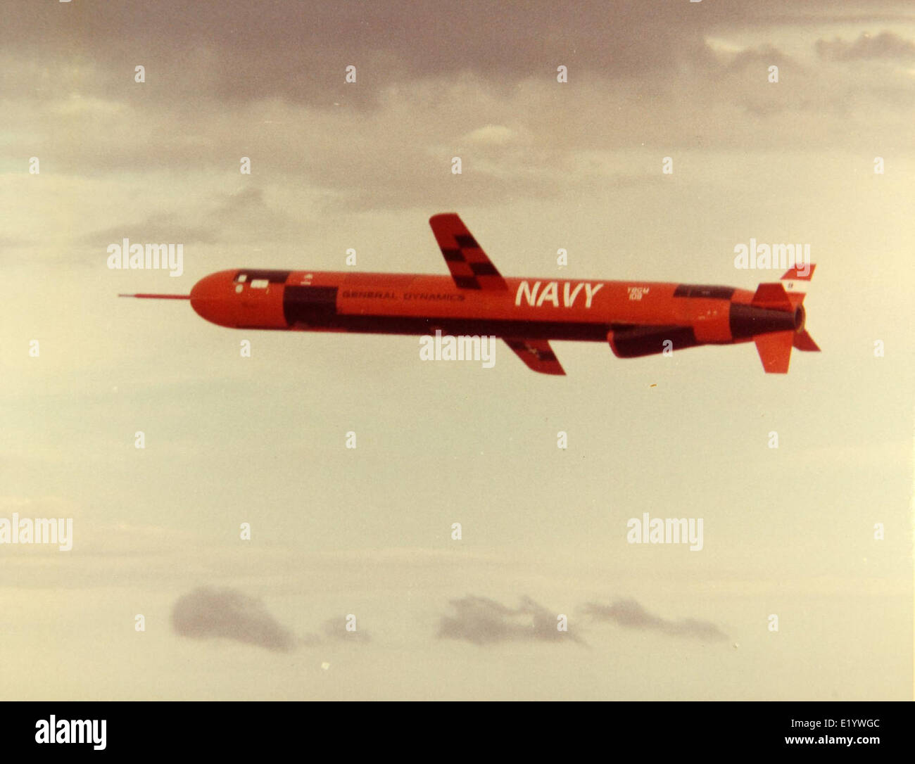 The BGM-109 Tomahawk missile, developed by Convair and General Dynamics ...