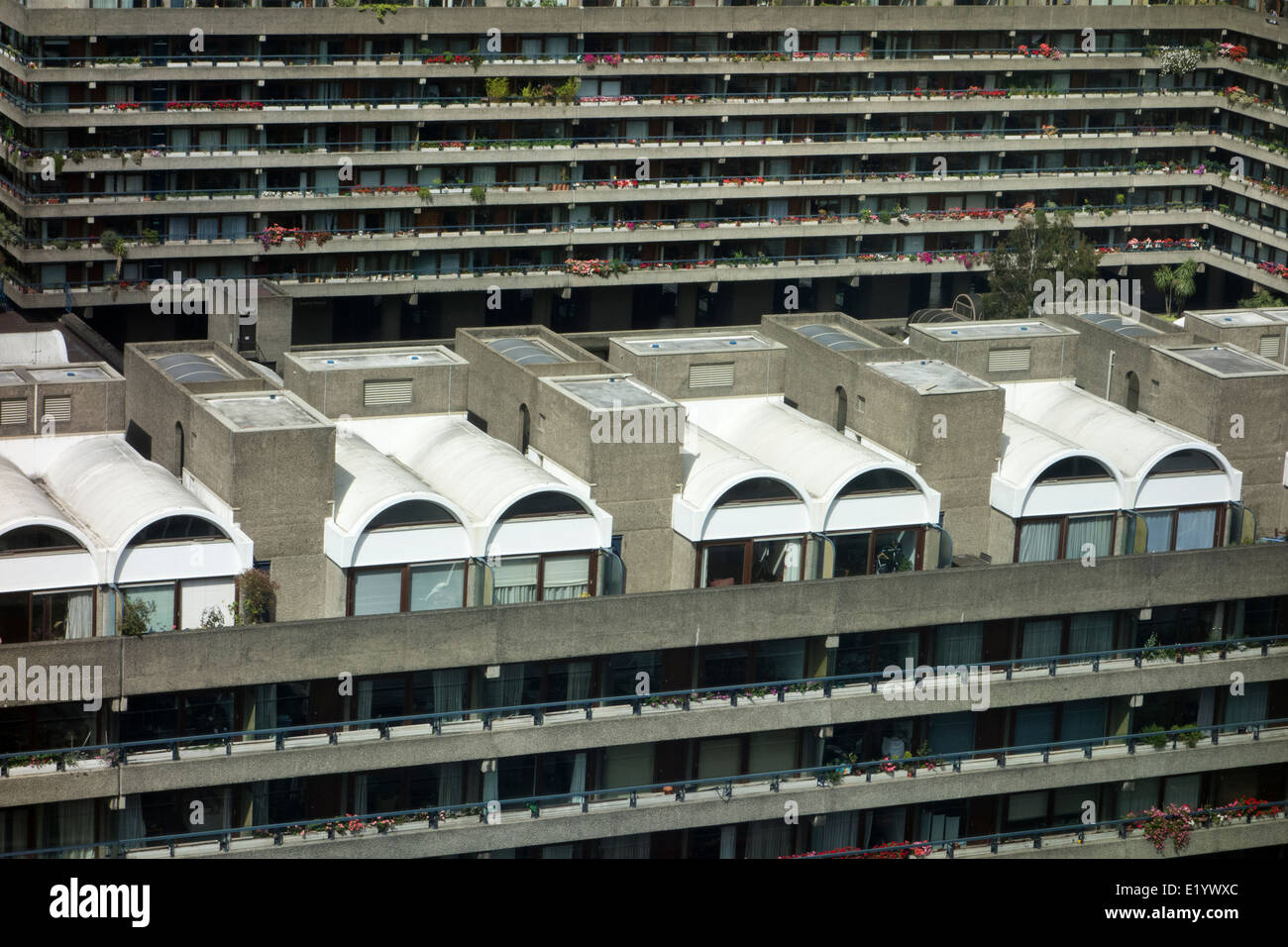 The barbican centre aerial hi-res stock photography and images - Alamy