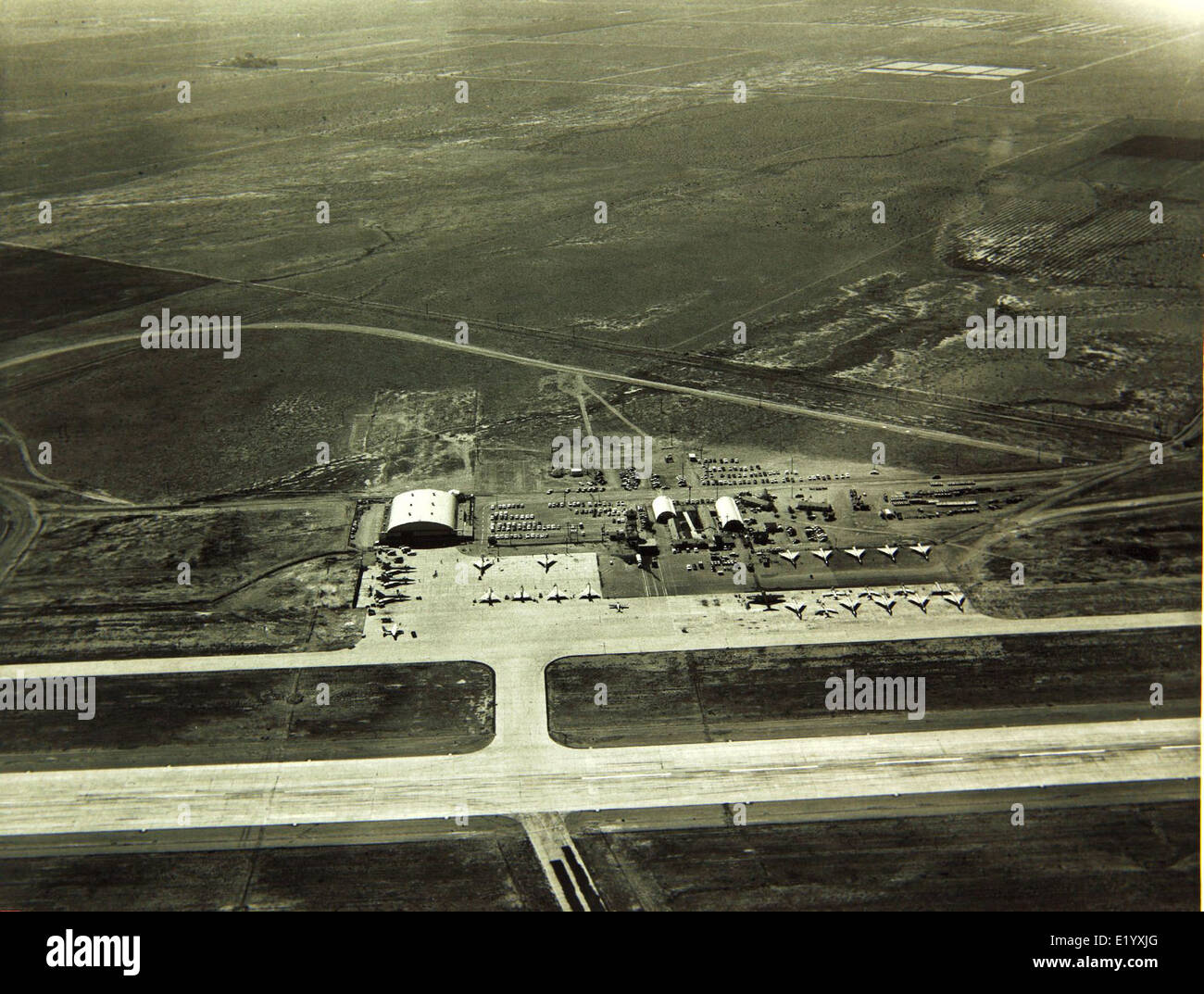 The Convair/General Dynamics Palmdale plant, active from 1955 to 1969 ...