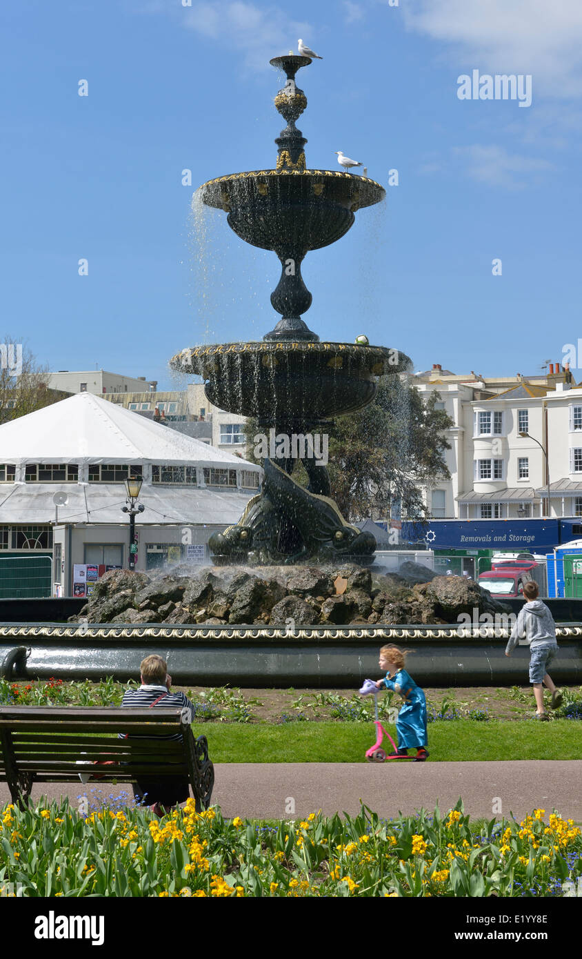 Victoria fountain brighton hi-res stock photography and images - Alamy