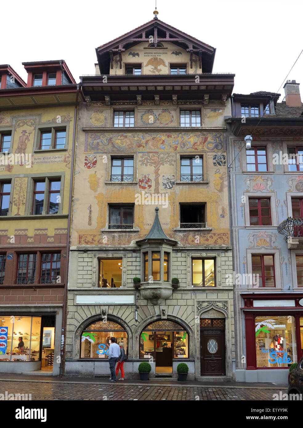 Weinmarkt square switzerland hi-res stock photography and images - Alamy