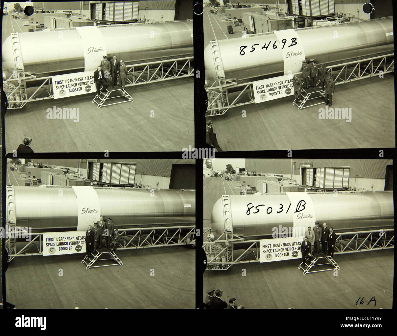 The Convair/General Dynamics Atlas missile, developed between 1955 and ...