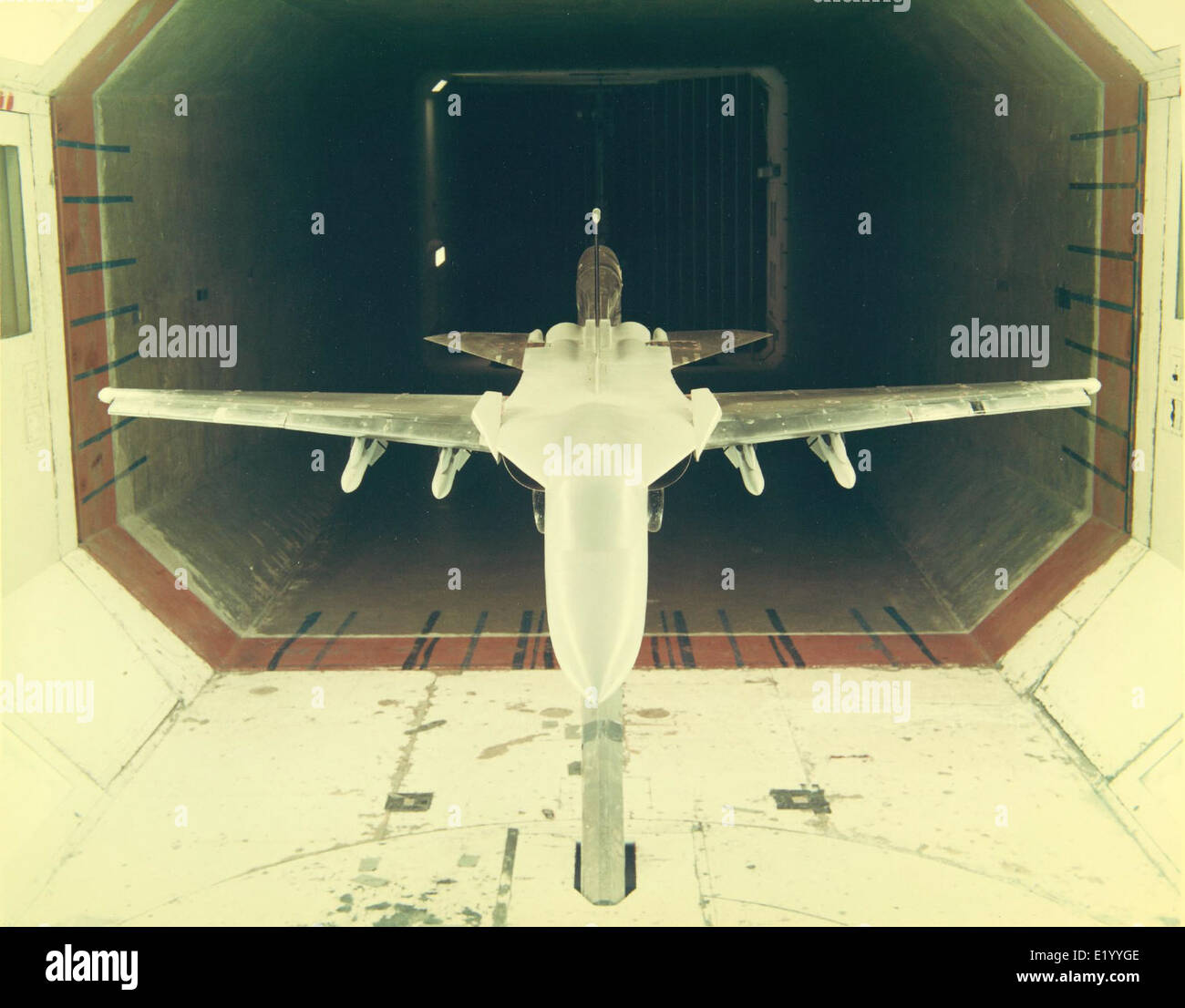 The Convair/General Dynamics wind tunnel, operating from 1955 to 1969 ...