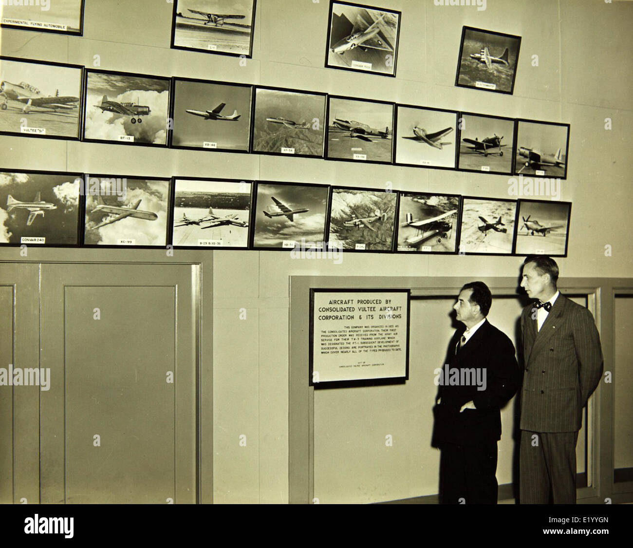 This photo depicts the operations at the Convair/General Dynamics plant ...