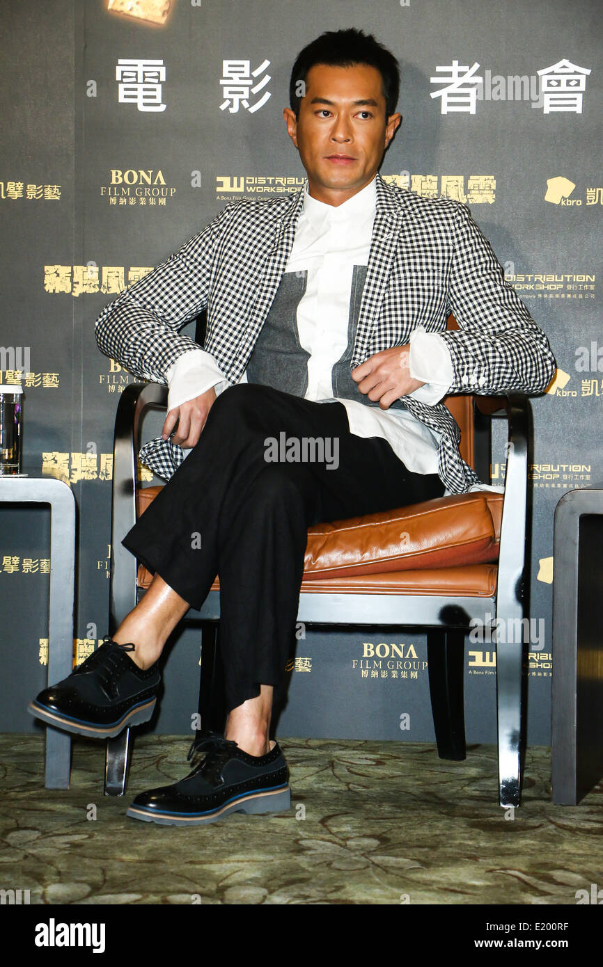 Taipei, China. 10th June, 2014. Actor Louis Koo attends "Overheard 3 ...