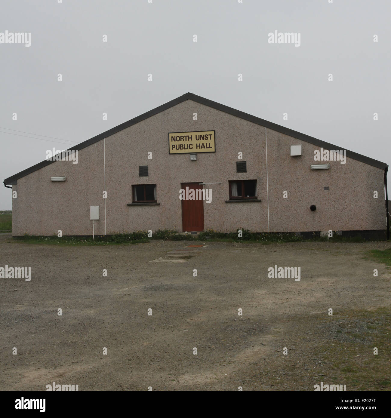 North unst public hall hi-res stock photography and images - Alamy