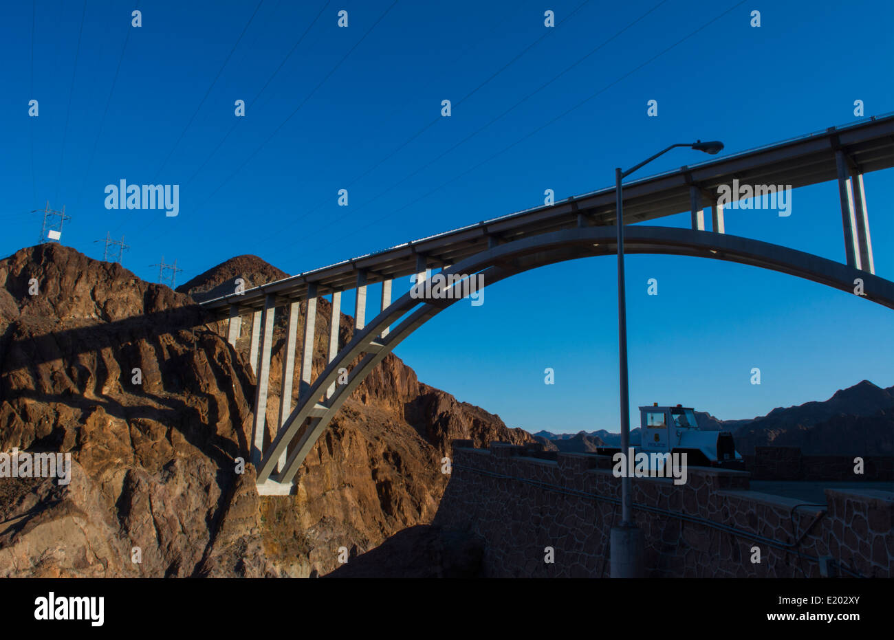 Boulder Dam new Bridge Nevada and Arizona viewing area energy and Lake ...