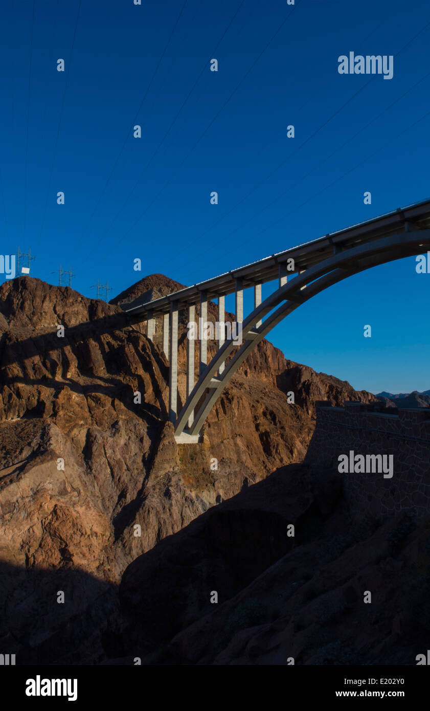 Boulder Dam new Bridge Nevada and Arizona viewing area energy and Lake ...