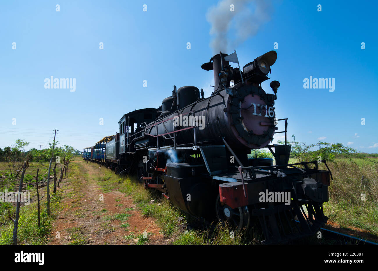 Cuba old steam train in 1913 in small town of Australia Cuba for ...