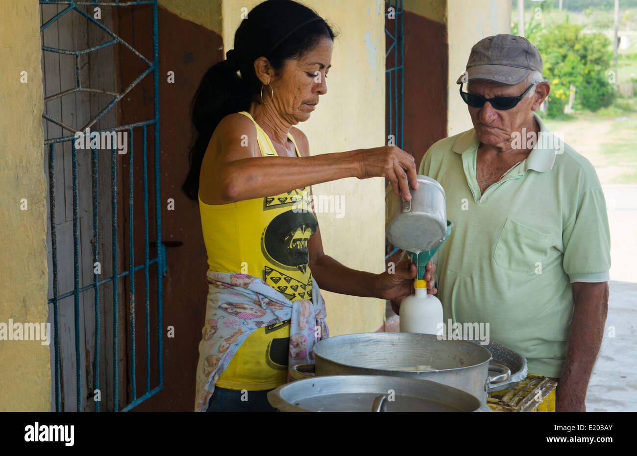 Trinidad Cuba rations for food supplies in Cuba with very little milk ...