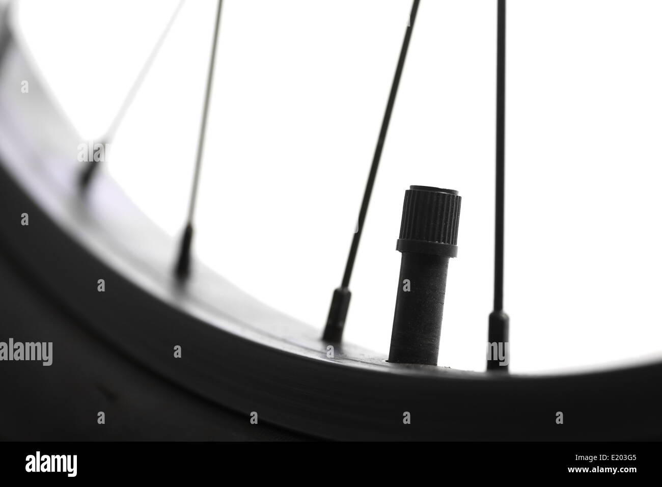 Color detail of the wheel of a bicycle, with spokes Stock Photo - Alamy