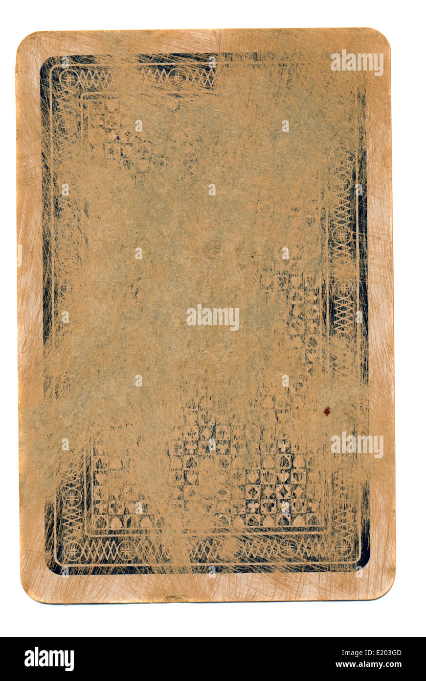 old used tattered playing card paper cover background Stock Photo - Alamy