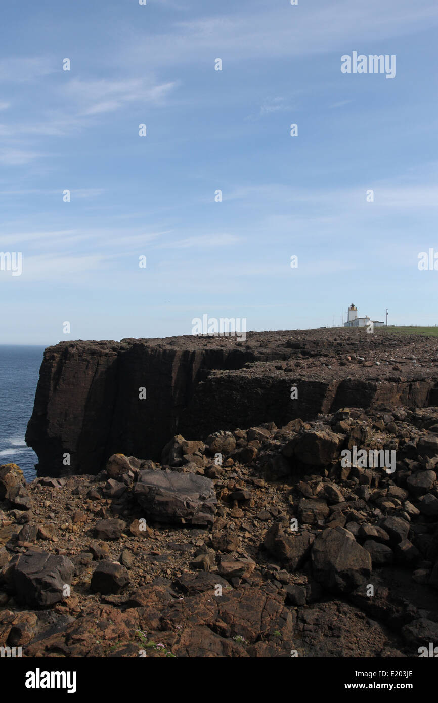 Eshaness lighthouse hi-res stock photography and images - Alamy