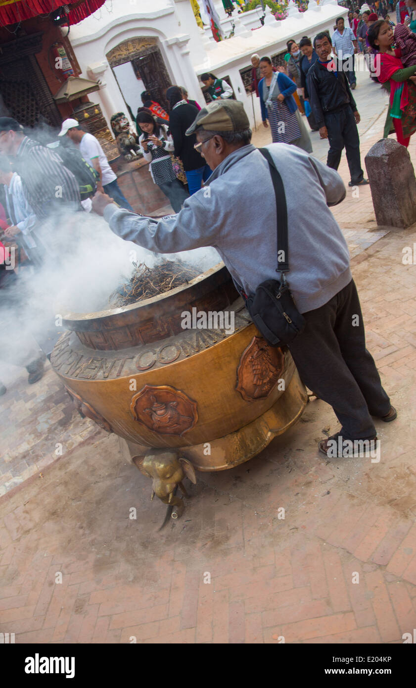 Wafting incense hi-res stock photography and images - Alamy