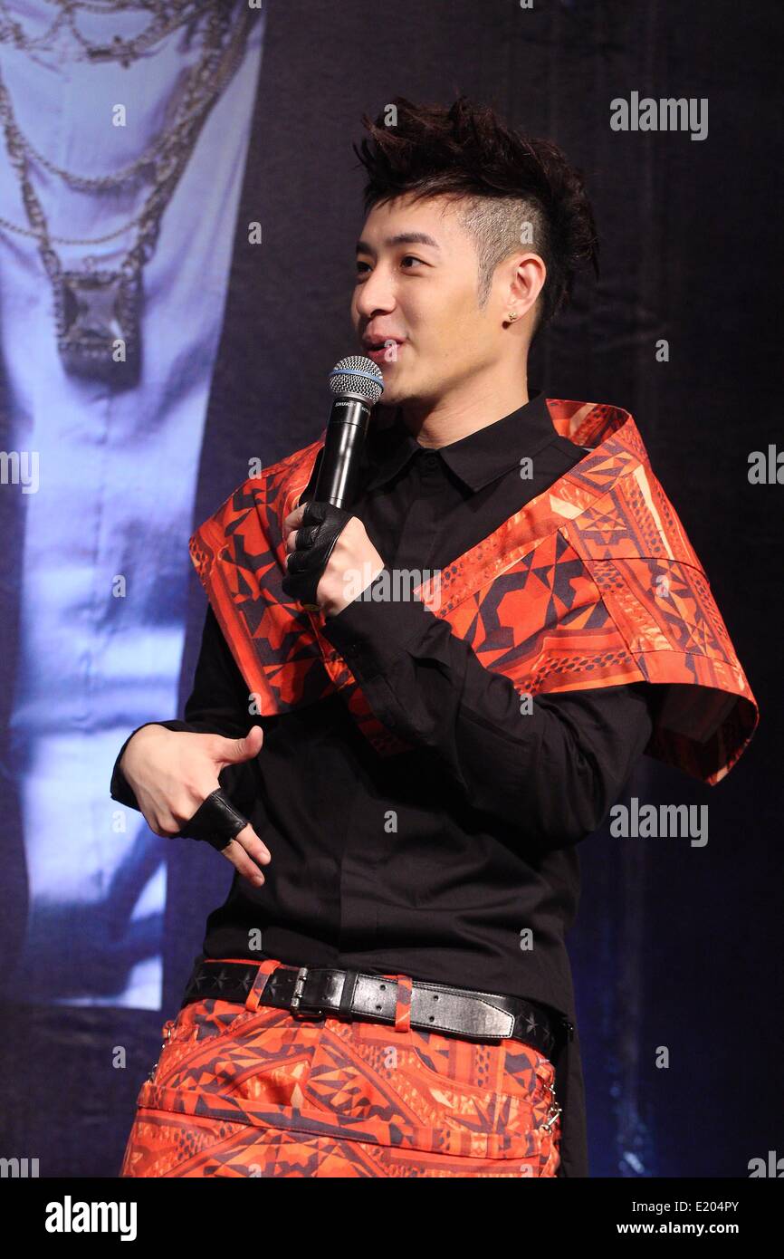Taipei, China. 9th June, 2014. Singer Wilber Pan attends his new album ...